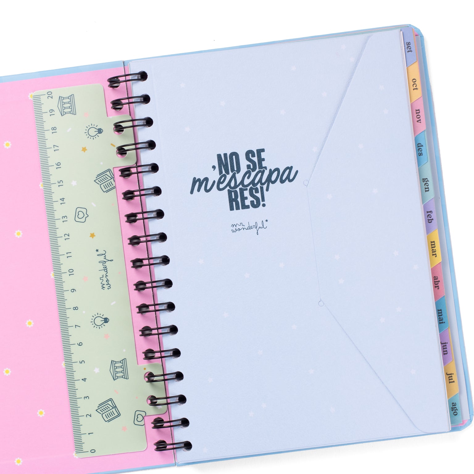 AGENDA SCOLAIR 2025- 2026 | MR. WONDERFUL — Mr Wonderful